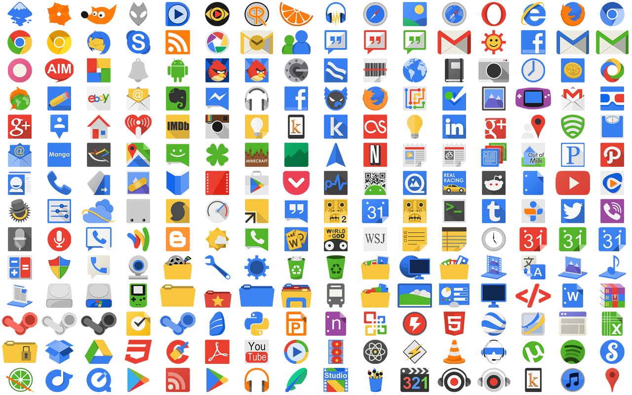 Top 7 Besplatnih Icon Pack-ova - Bajtbox