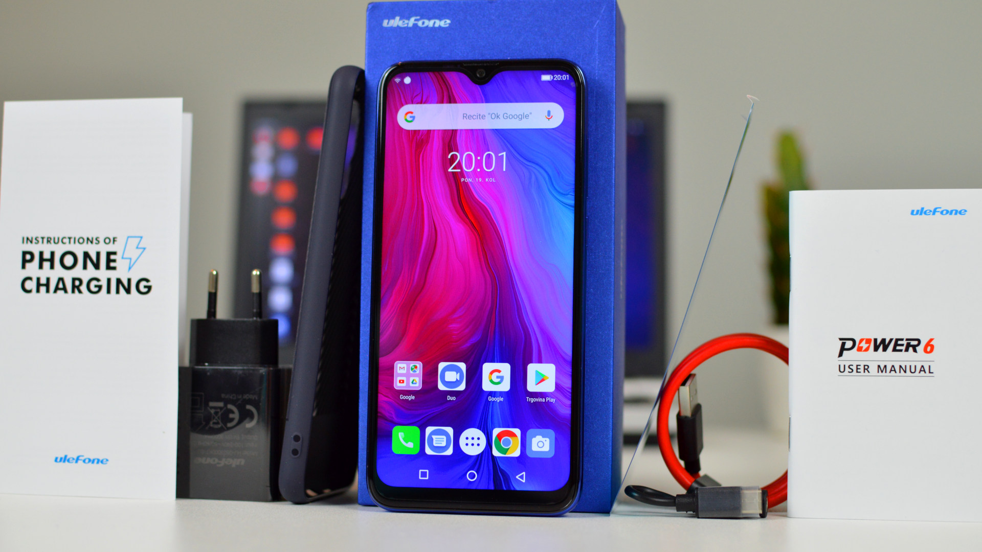 Ulefone Power 6 unboxing i dojmovi - 6350 mAh!! (VIDEO) - Bajtbox