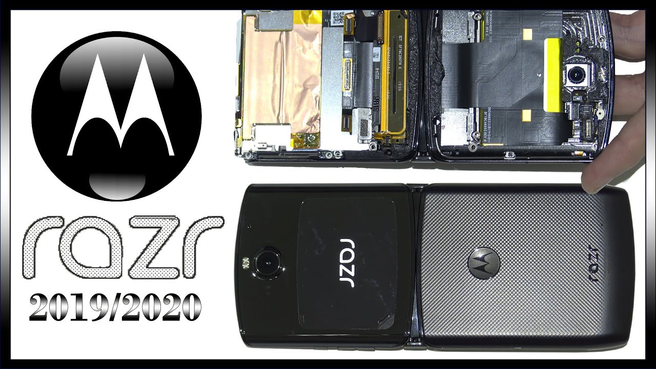 Evo kako izgleda rastavljen Motorola RAZR – Doslovno nepopravljiv ...