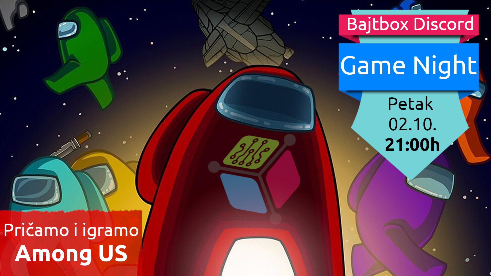 Pričajte i igrajte s Bajtbox ekipom! Pozivamo vas na prvi Game Night na ...